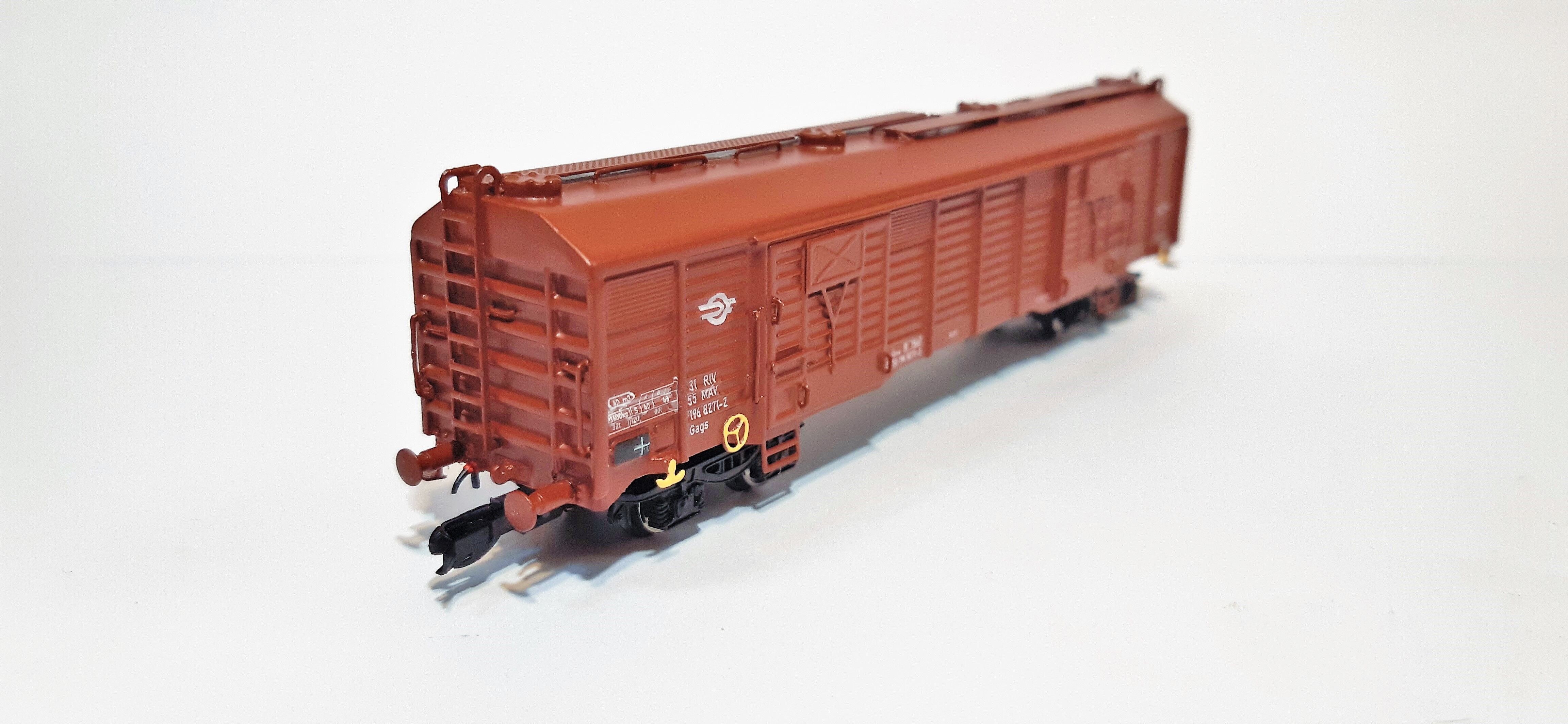 Gags freight wagon of MAV - TT scale 3D model 3D printable | CGTrader