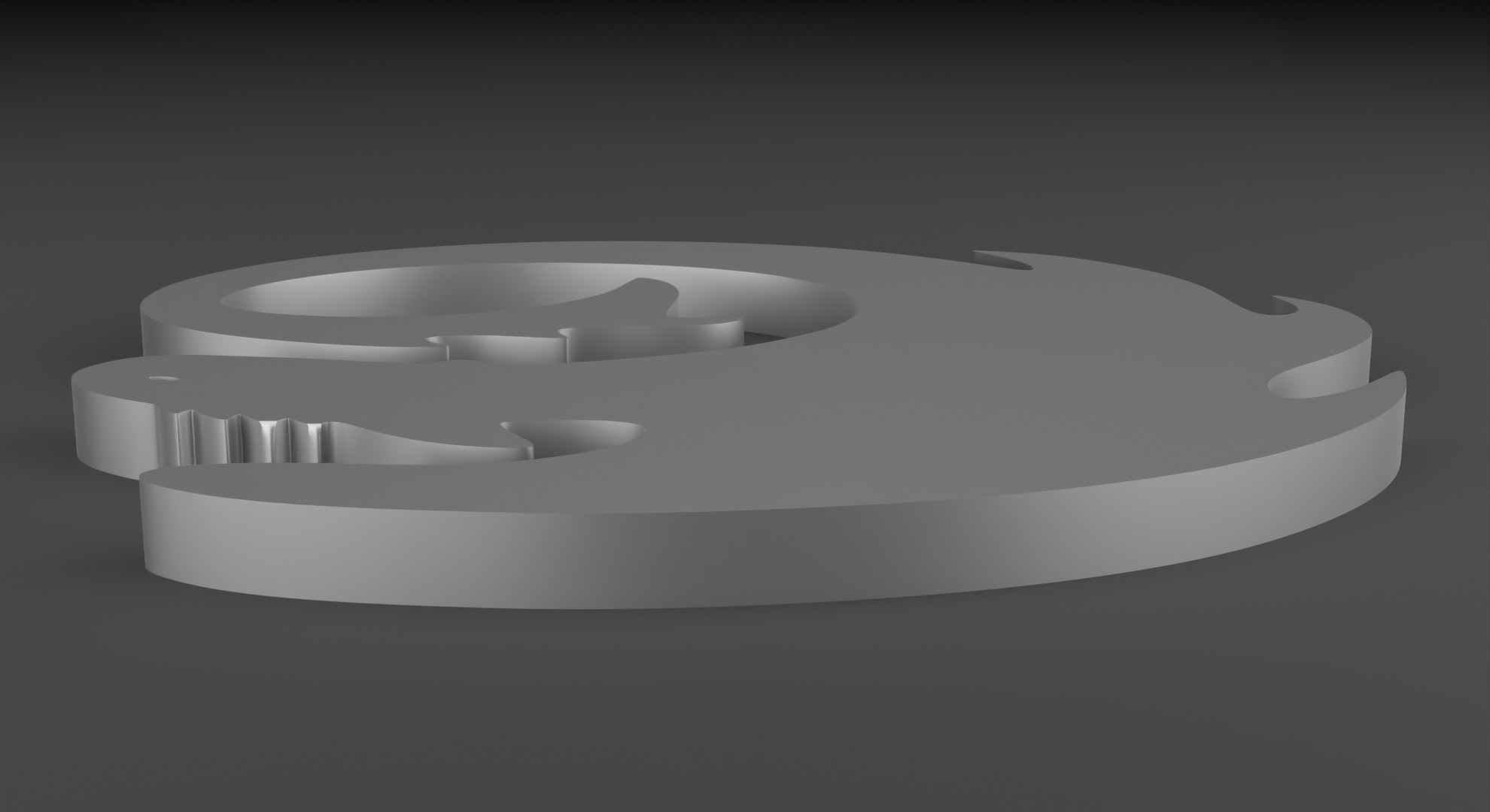 Dragon Emblem 3D model Logo Toothless Style For 3D Printing 3D model 3D ...