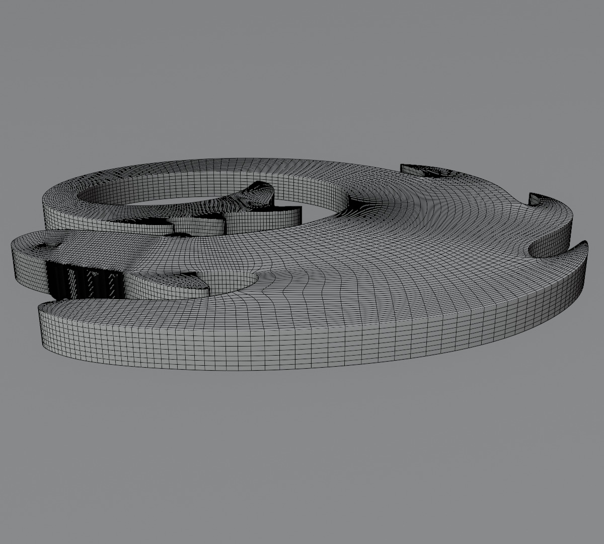 Dragon Emblem 3D model Logo Toothless Style For 3D Printing 3D model 3D ...