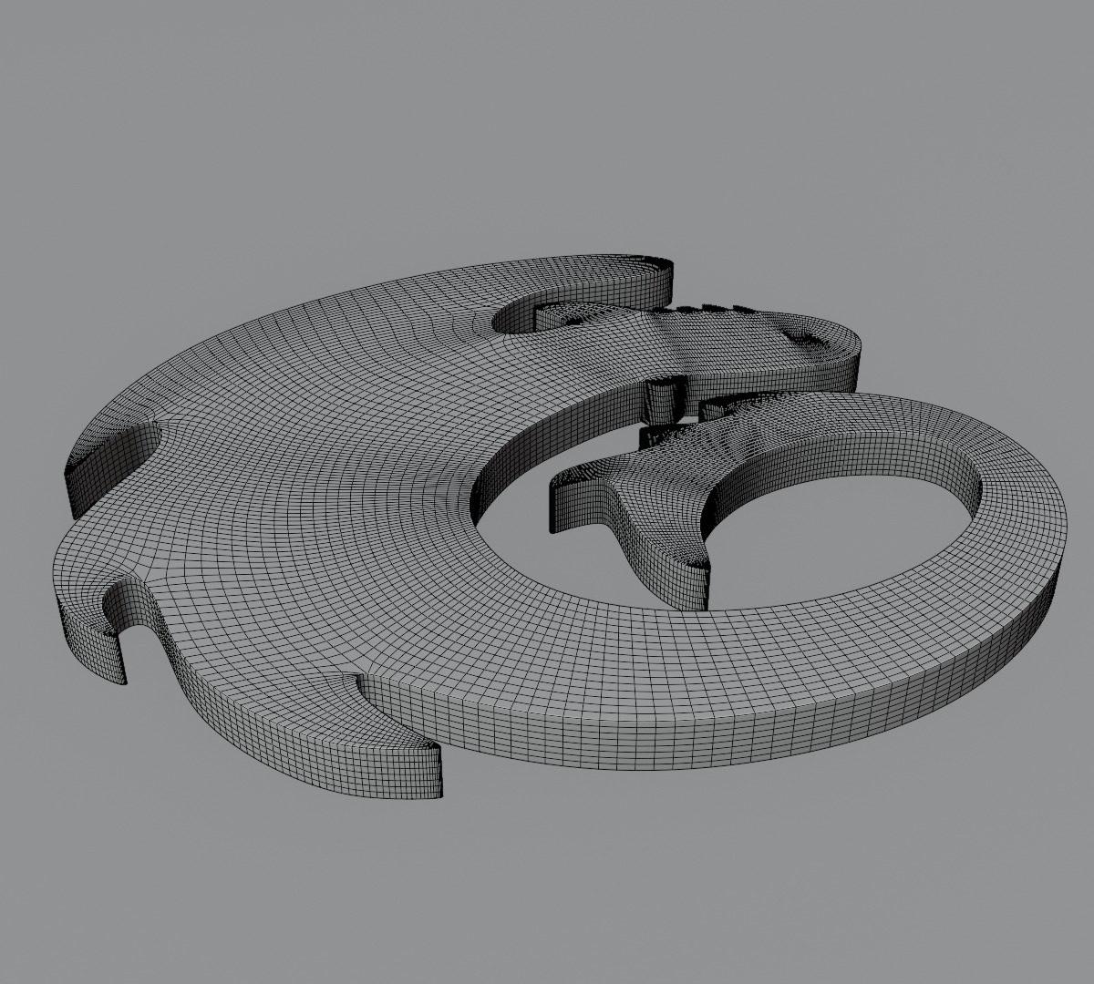 Dragon Emblem 3D model Logo Toothless Style For 3D Printing 3D model 3D ...