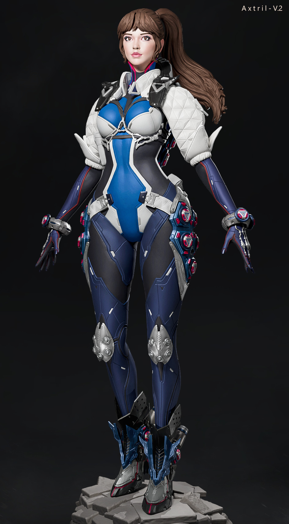 The First Descendant - Bunny - Fan Art - 3D print model 3D model 3D ...