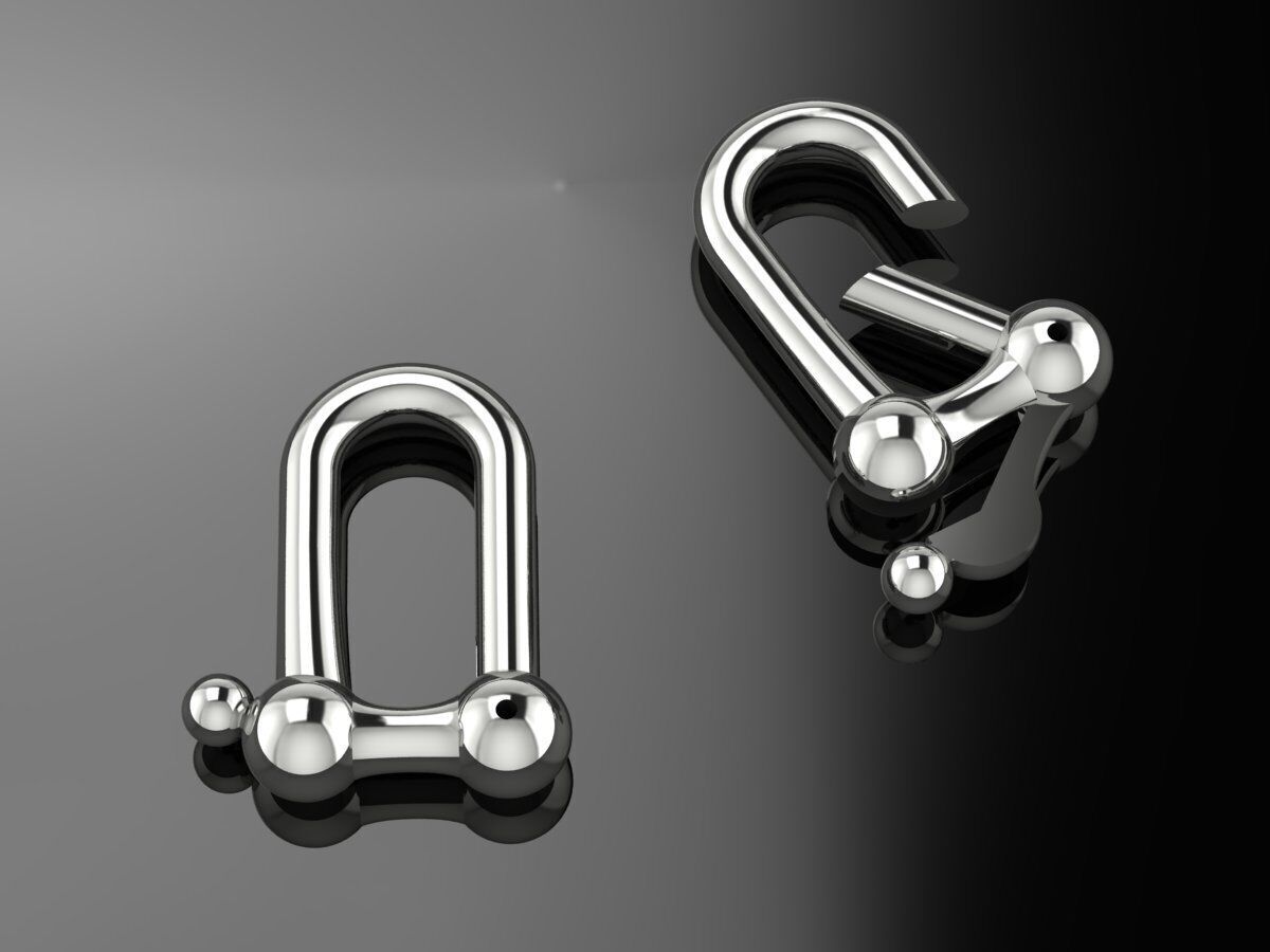 Tiffany Lock Bracelet 3D model 3D printable | CGTrader