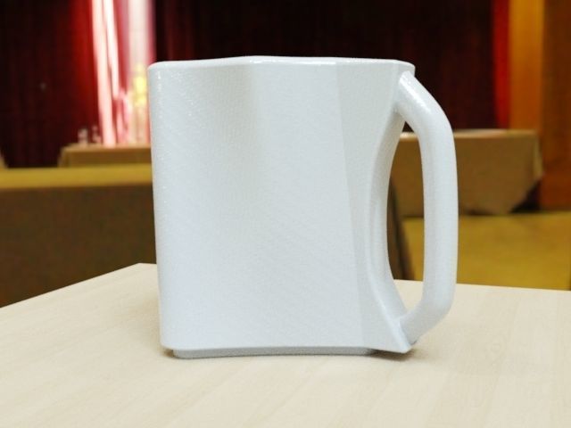 Stylish mug design concept CAD model 3D model 3D printable | CGTrader
