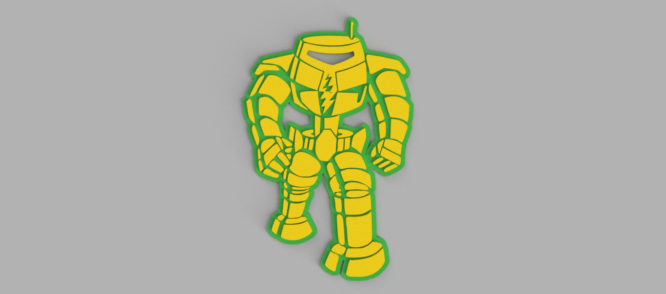 Robot Sheldon Cooper From Big Bang Theory Logo Wall Picture free 3D ...