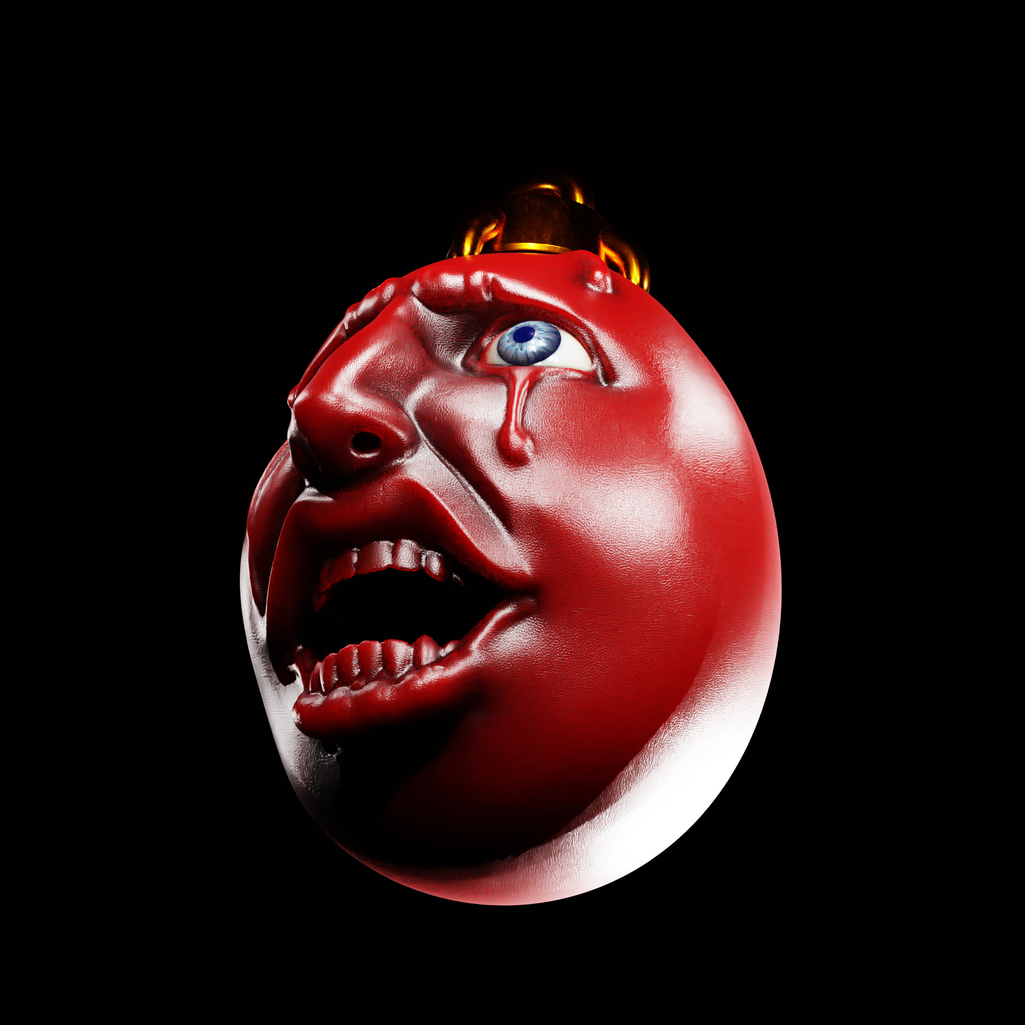 CRIMSON BEHELIT - BERSERK - EGG OF THE KING - PRINT - SCREAMING 3D ...