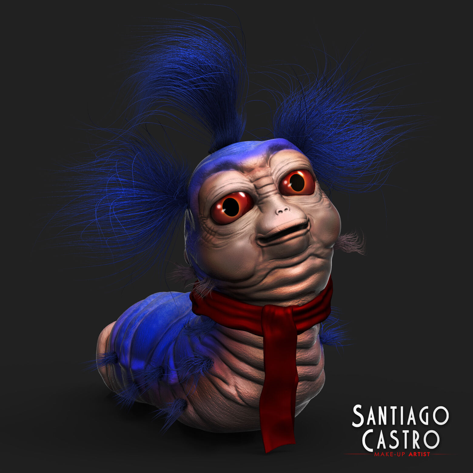 ELLO WORM - Labyrinth - GUSANO - Labyrinth - Jim Henson 3D model 3D ...