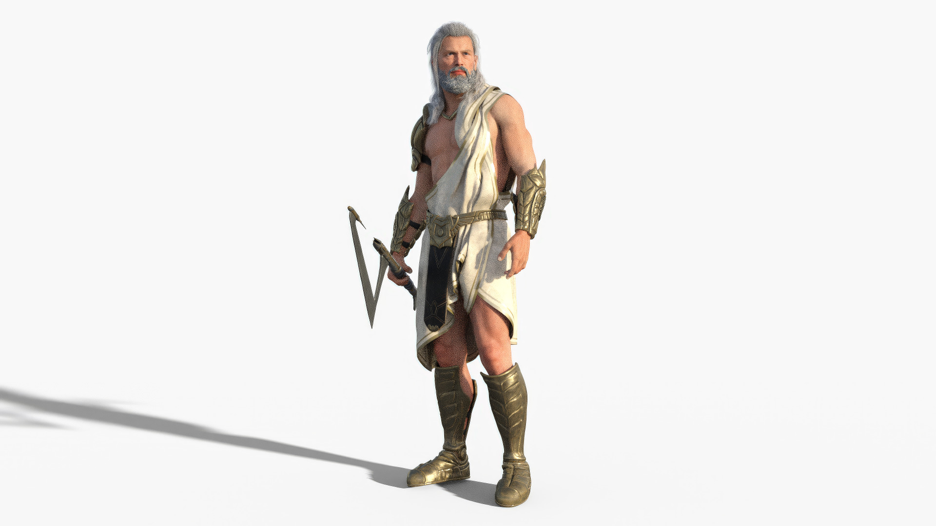 3D model Zeus - King Of Gods Rigged VR / AR / low-poly | CGTrader