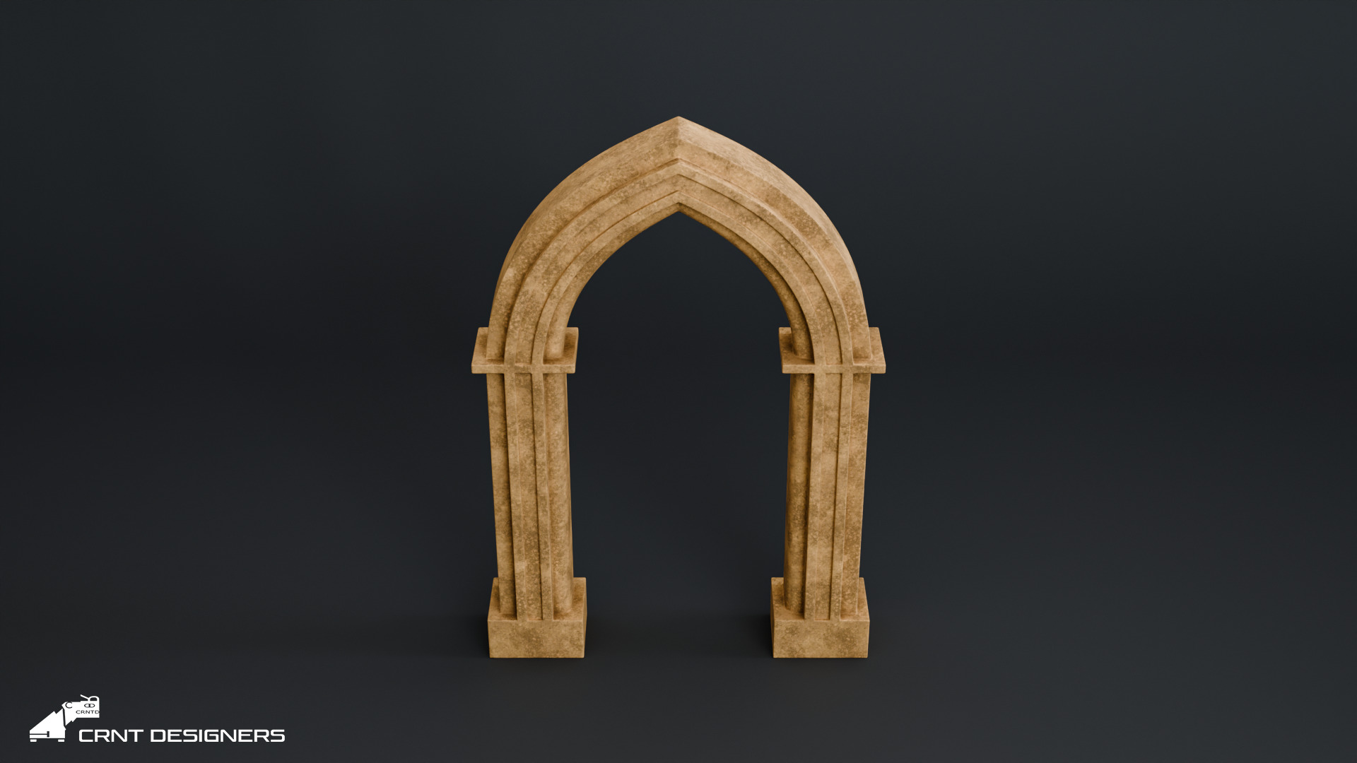 Medieval Gothic Arch 3D Model 3D model | CGTrader