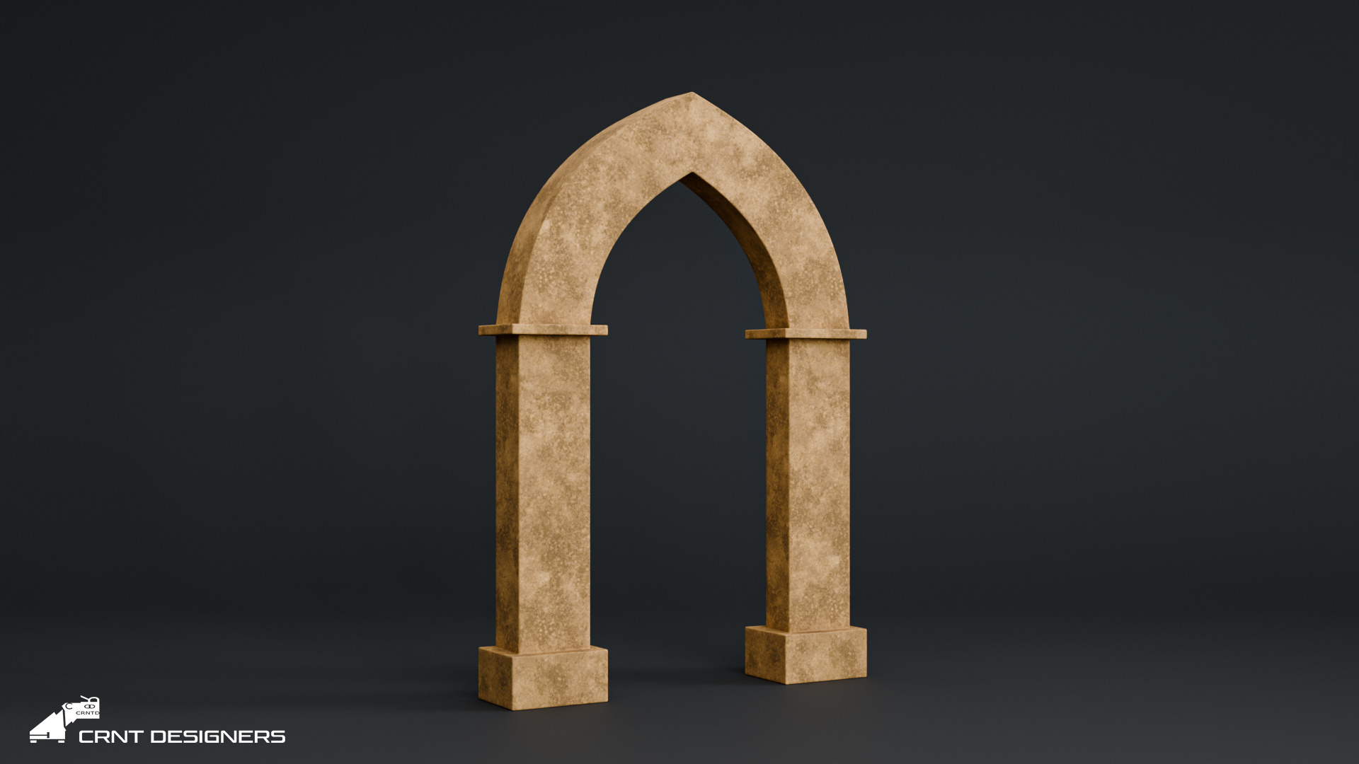 Medieval Gothic Arch 3D Model 3D model | CGTrader