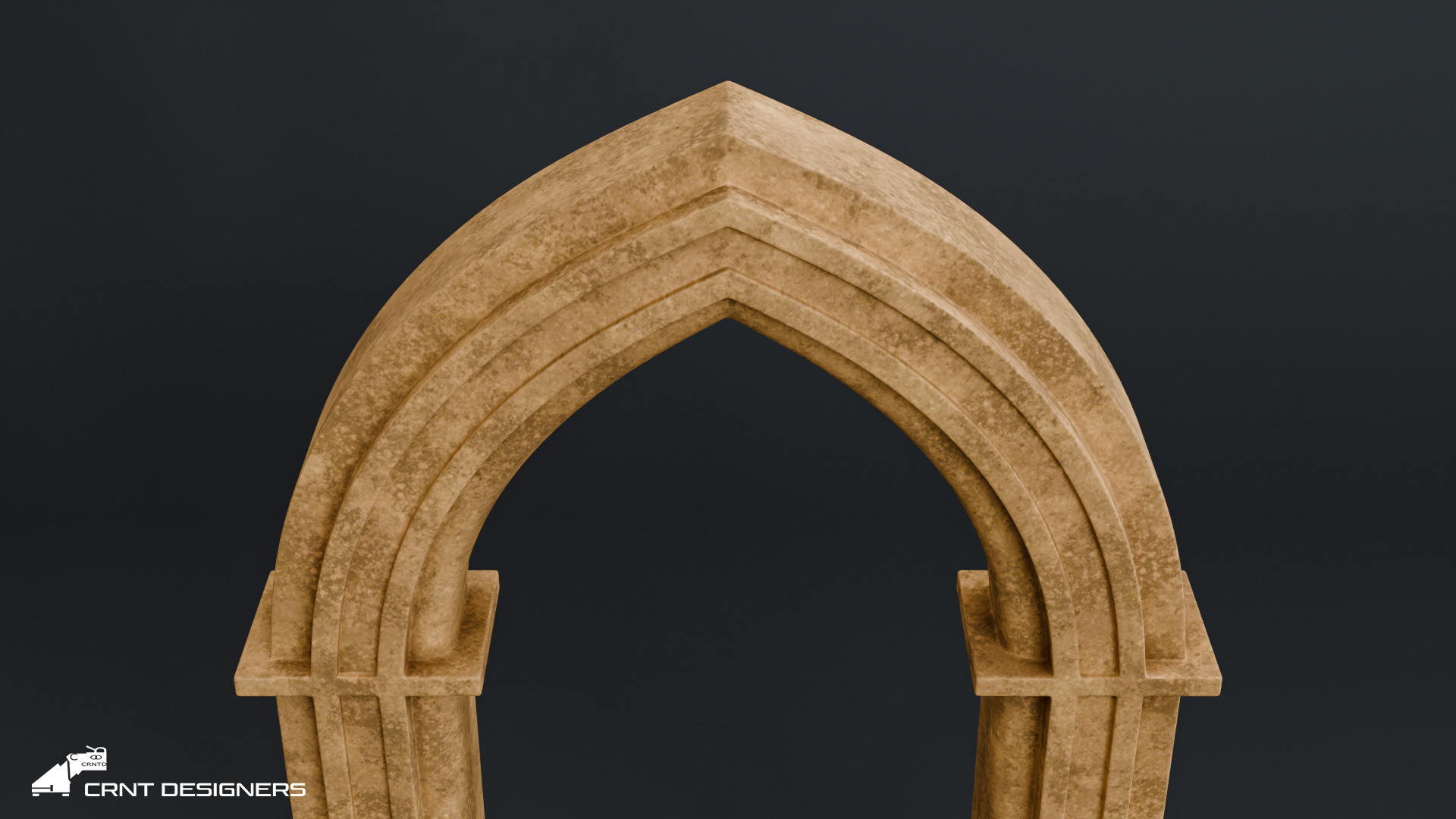 Medieval Gothic Arch 3D Model 3D model | CGTrader