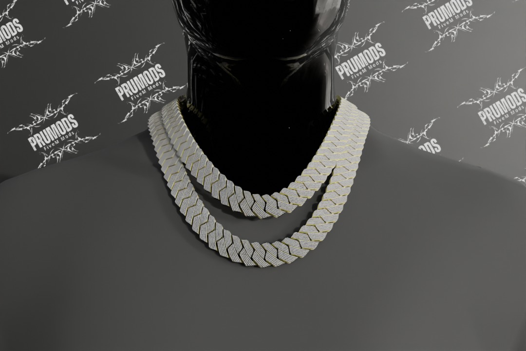 3D Model Collection Cuban Chain Template Pack VR / AR / low-poly | CGTrader