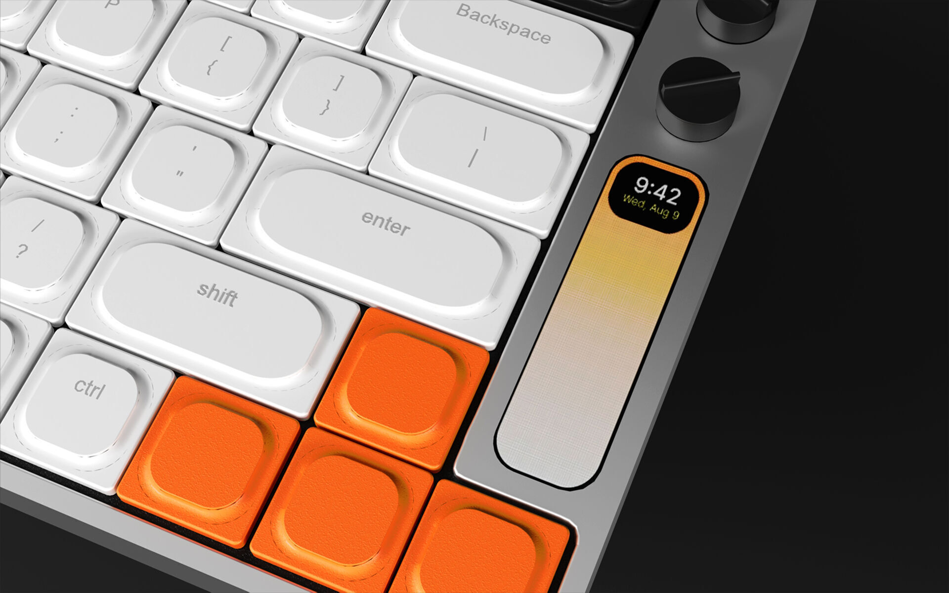 Knob1 Mechanical Keyboard 3D model | CGTrader