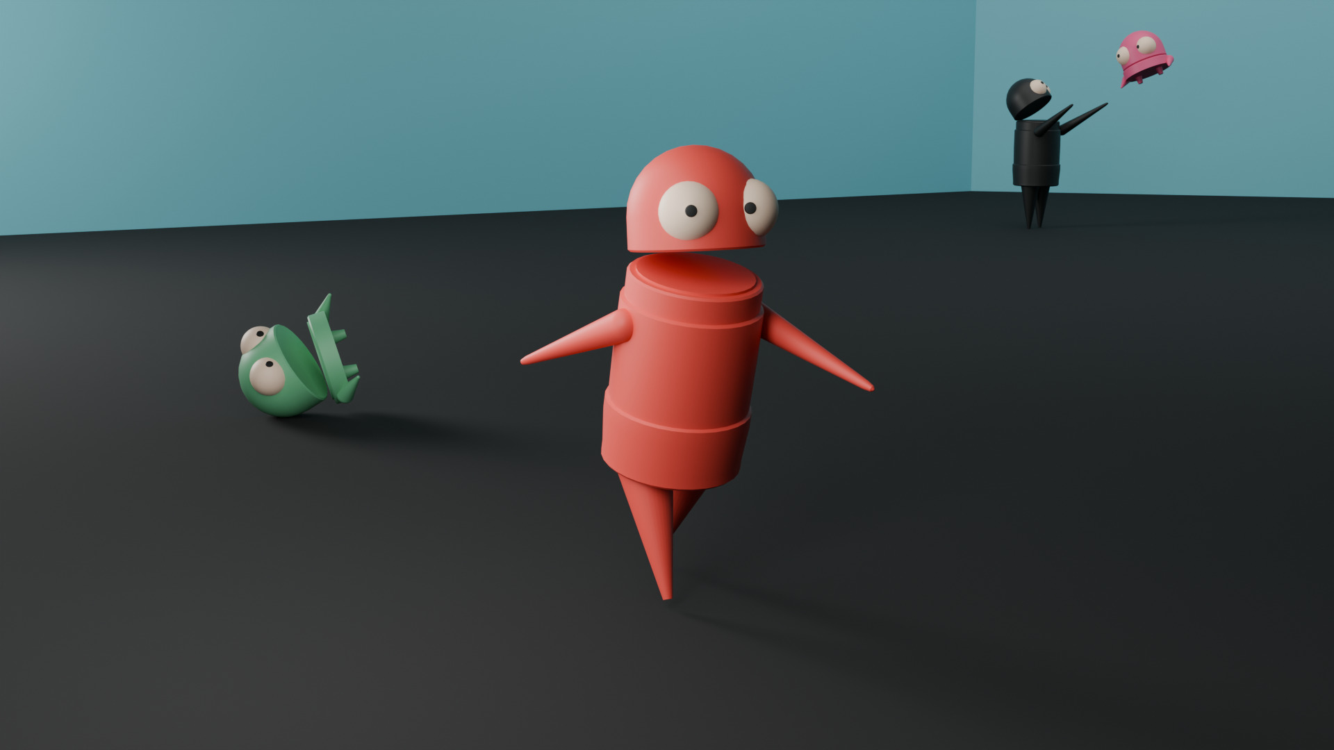 Repo Characters free VR / AR / low-poly 3D model | CGTrader