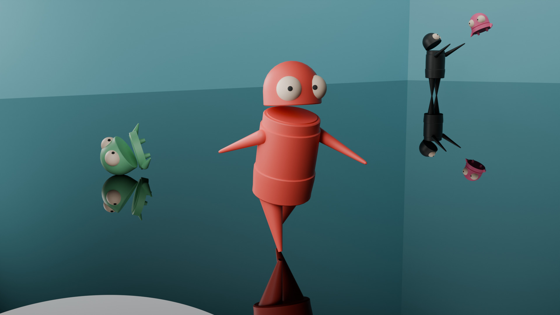 Repo Characters free VR / AR / low-poly 3D model | CGTrader