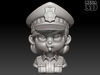 Funny Female-police Miniature-250404 3D model 3D printable | CGTrader