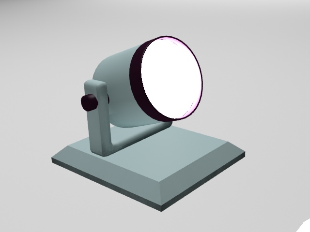 Spotlight 3D Model .max- CGTrader.com