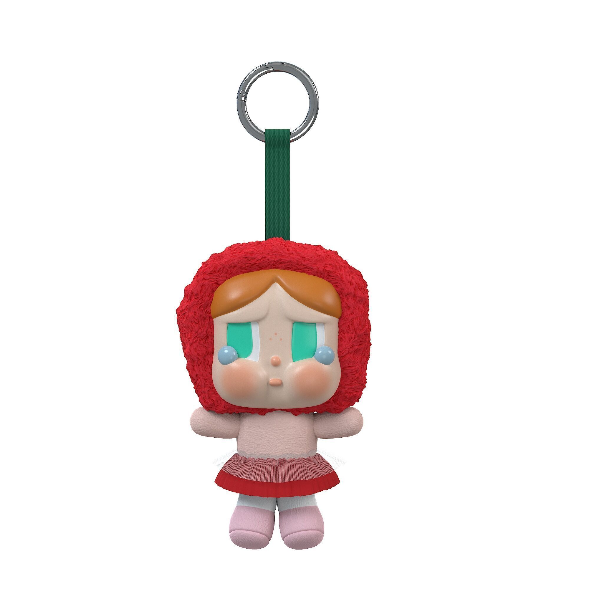 3D model Cry Baby Face Doll Keychain VR / AR / low-poly | CGTrader