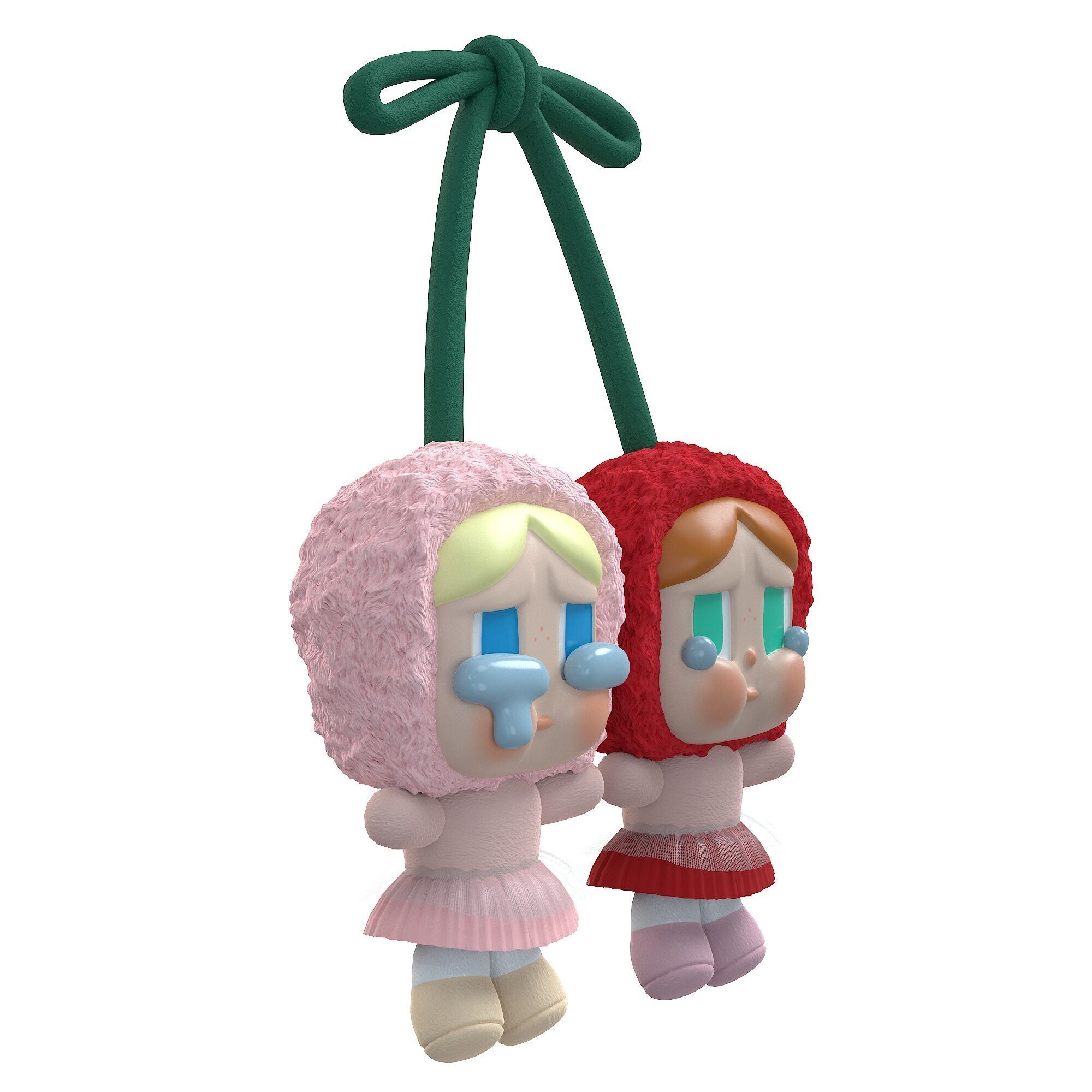 3D model Cry Baby Face Doll Keychain VR / AR / low-poly | CGTrader