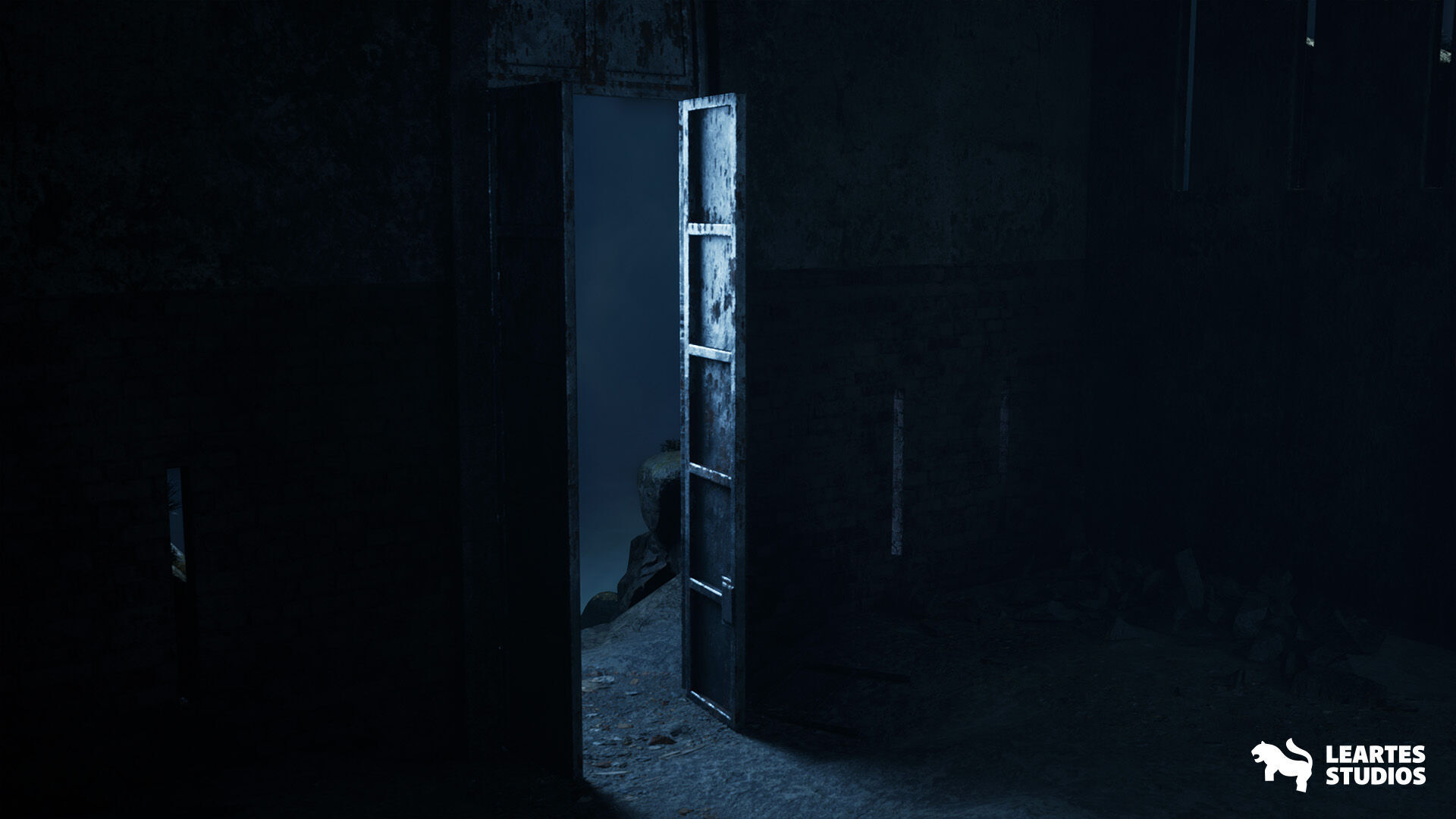 3D model Haunted Prison Environment VR / AR / low-poly | CGTrader