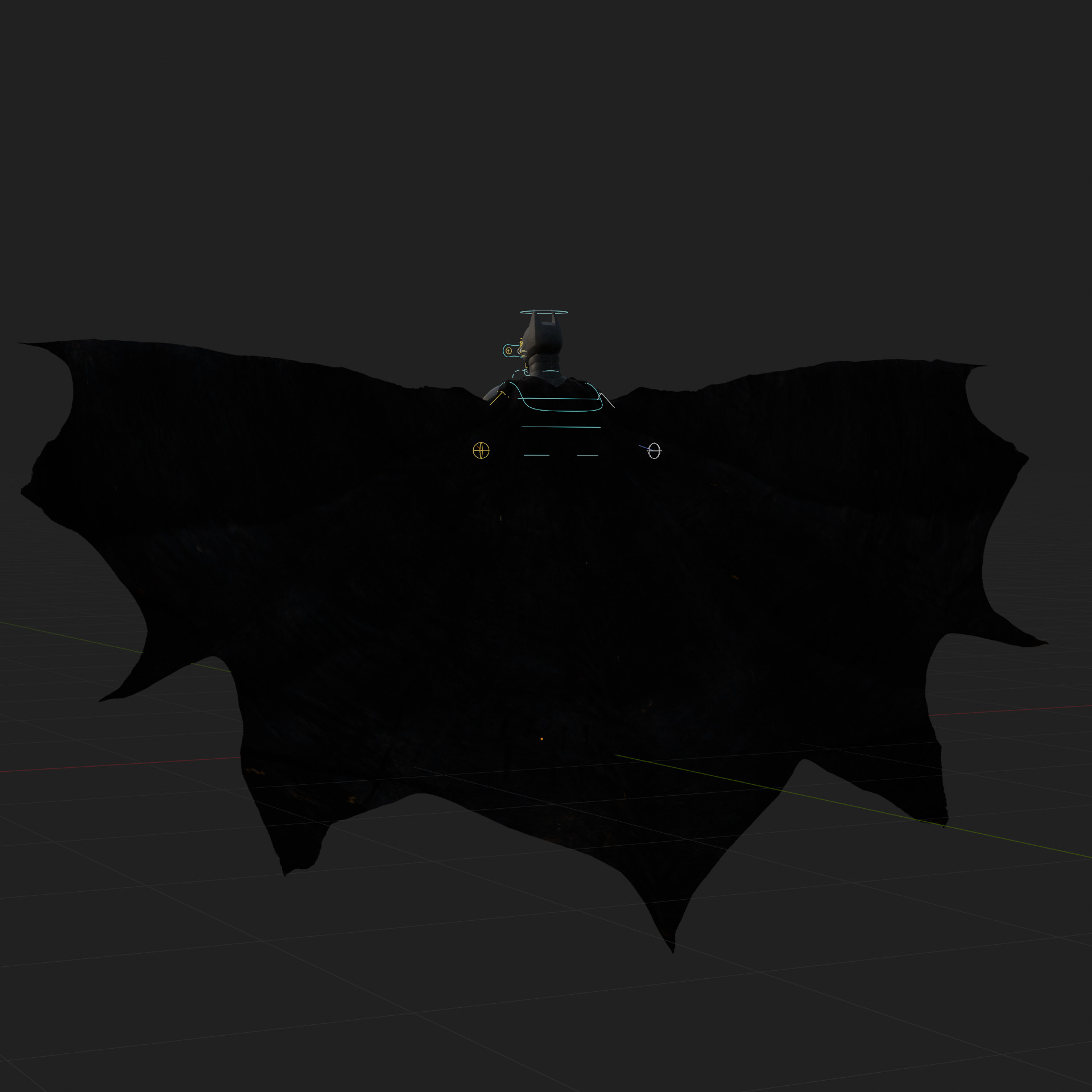 3D model Dark Knight Batman 3D Model Rigged PBR Superhero FBX OBJ ...