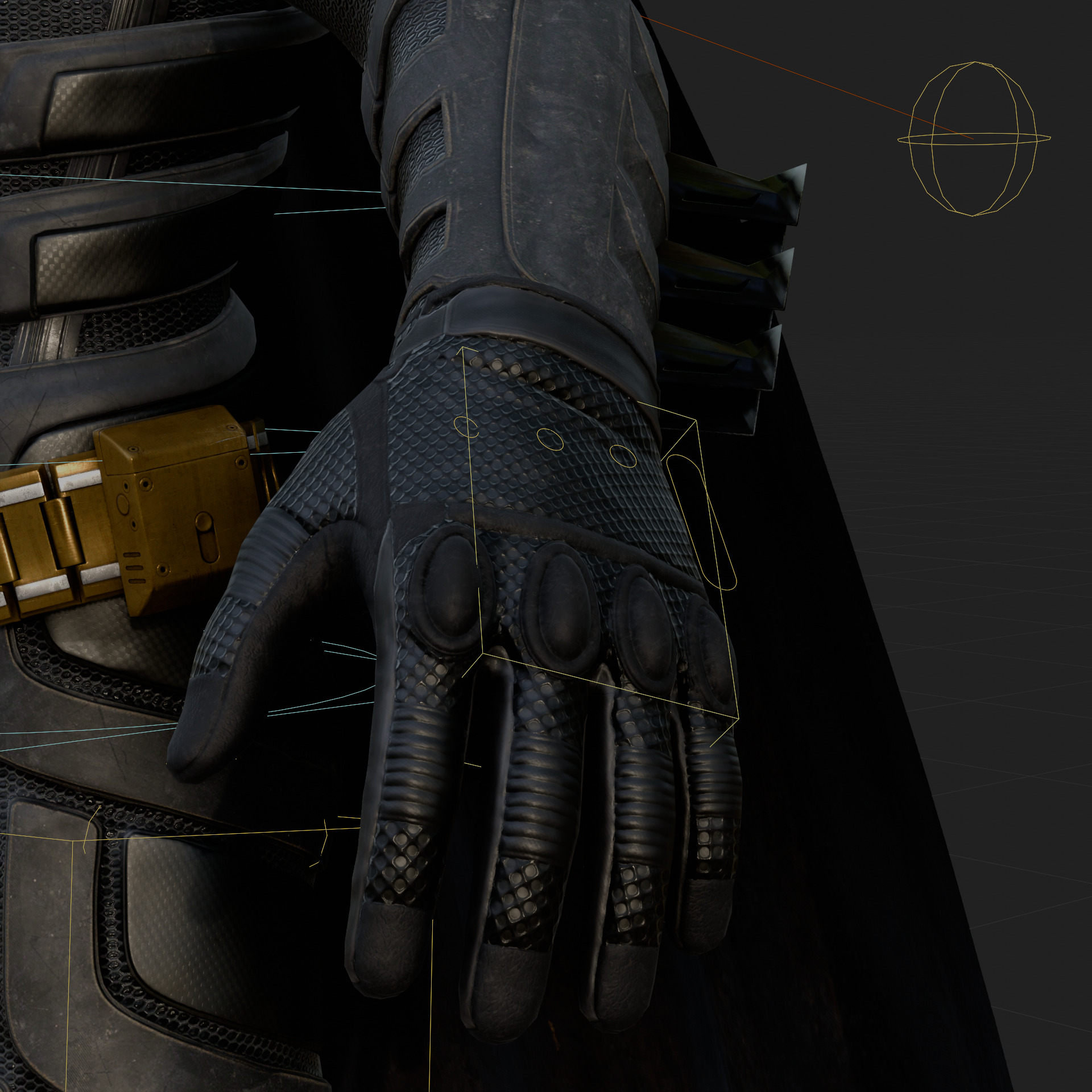 3D model Dark Knight Batman 3D Model Rigged PBR Superhero FBX OBJ ...