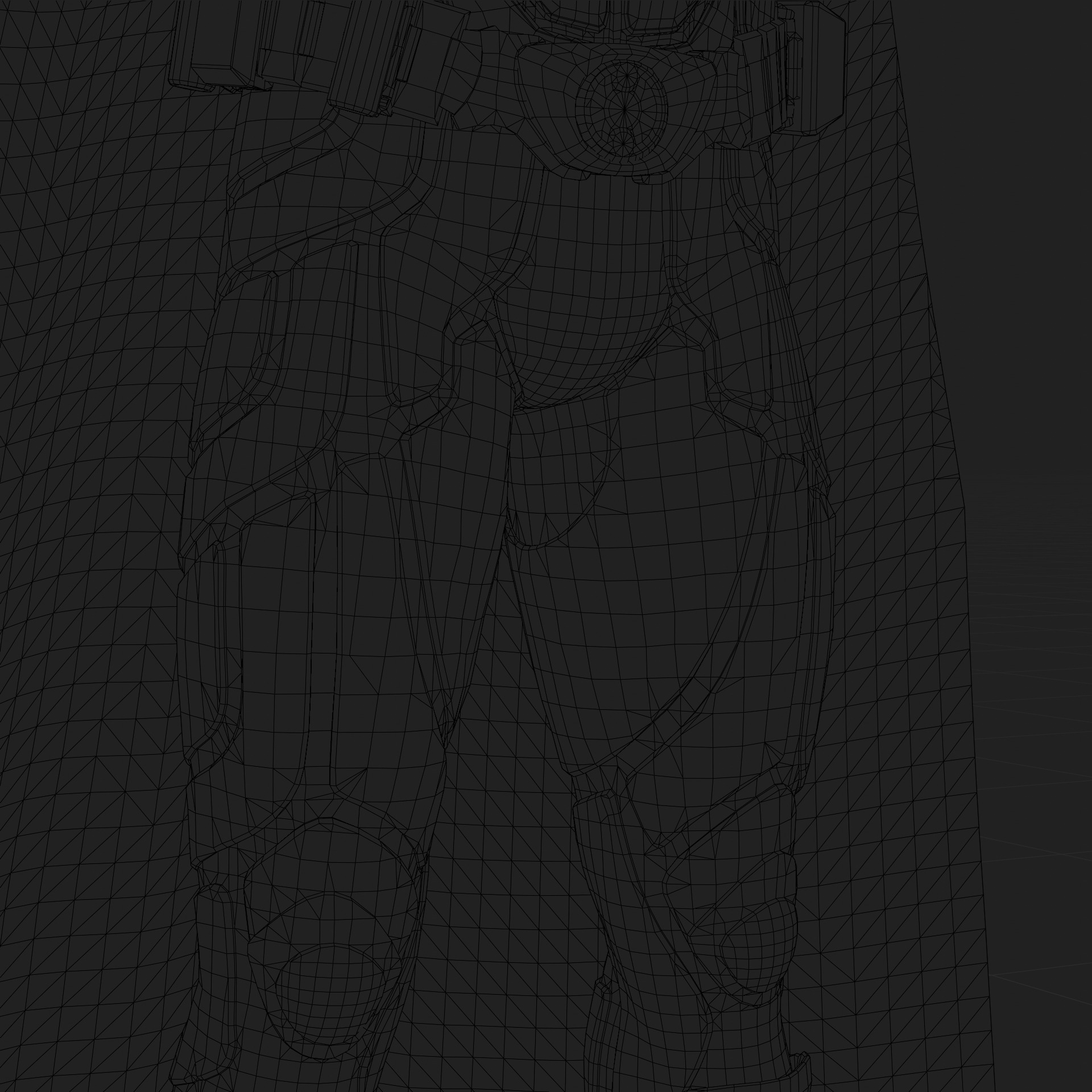 3D model Dark Knight Batman 3D Model Rigged PBR Superhero FBX OBJ ...
