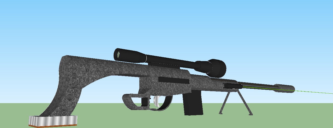 Sniper Rifle 3D model | CGTrader