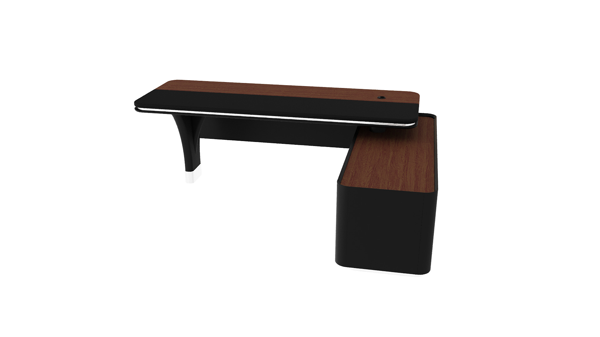 MODERN BOSS DESK 3D model | CGTrader
