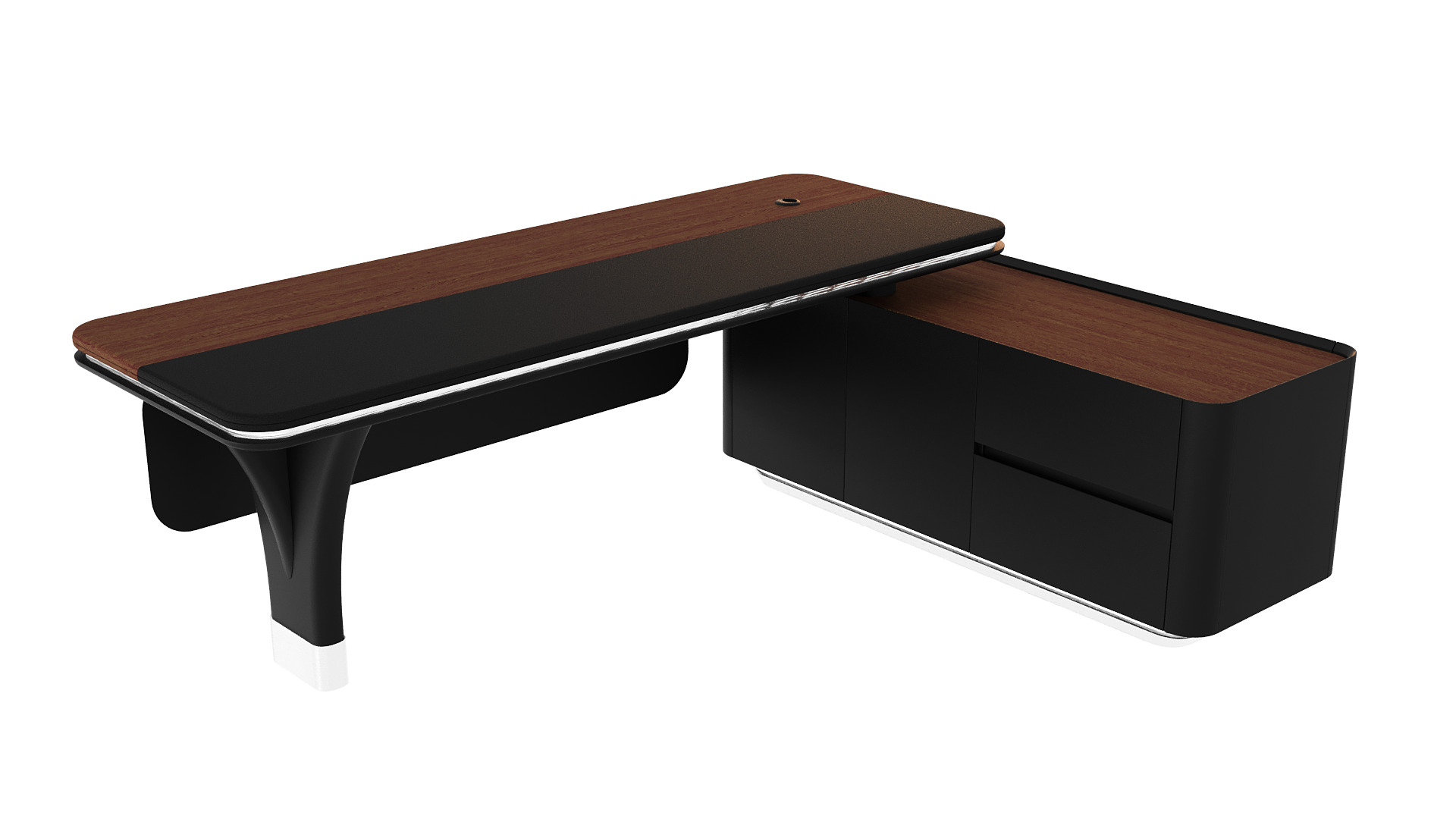 MODERN BOSS DESK 3D model | CGTrader