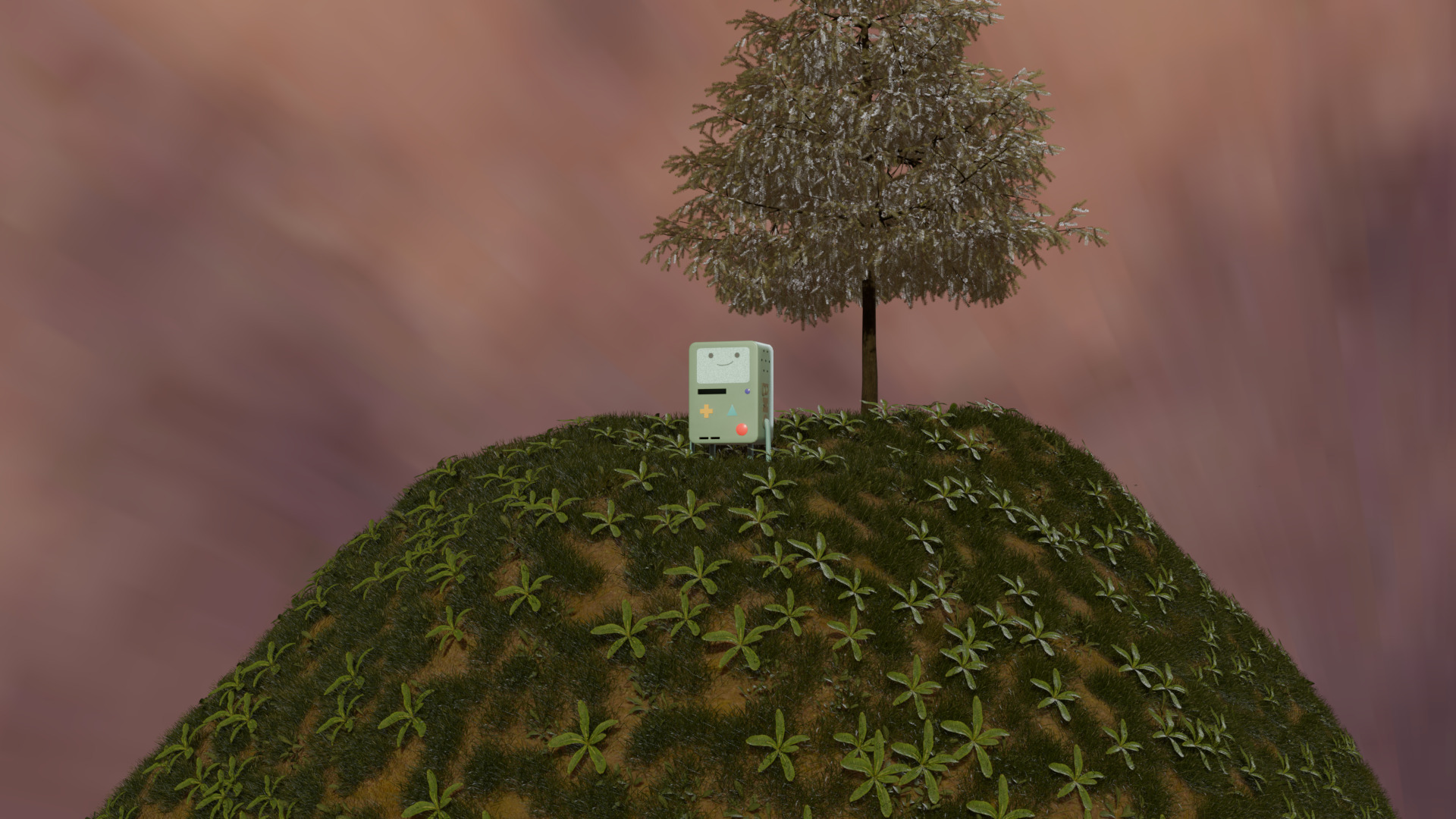 BMO of adventure time free VR / AR / low-poly 3D model | CGTrader