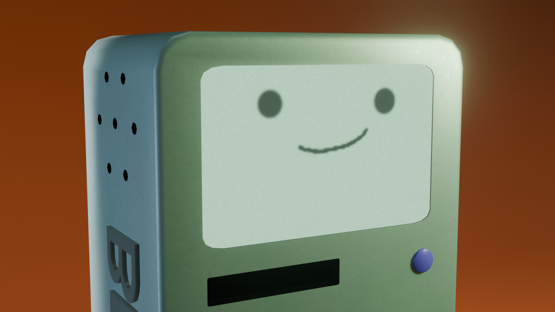 BMO of adventure time free VR / AR / low-poly 3D model | CGTrader