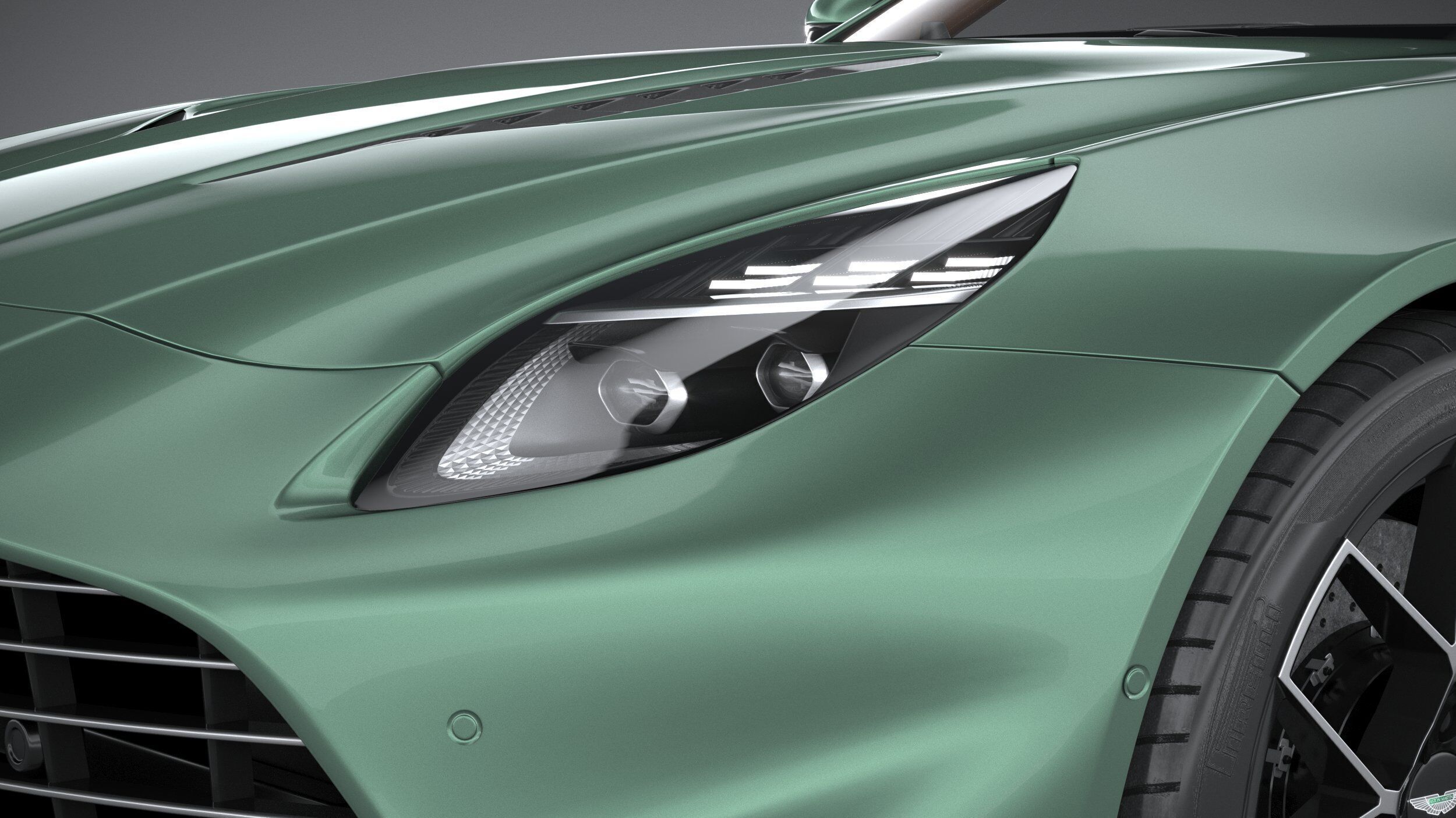 Aston Martin Vanquish Volante 2026 3D model | CGTrader