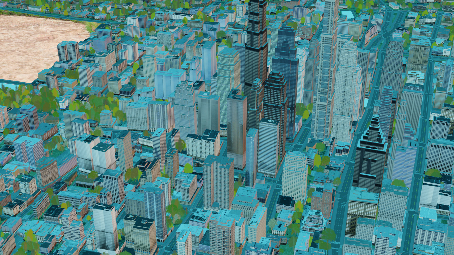 3D model Toon Mega City 1 VR / AR / low-poly | CGTrader