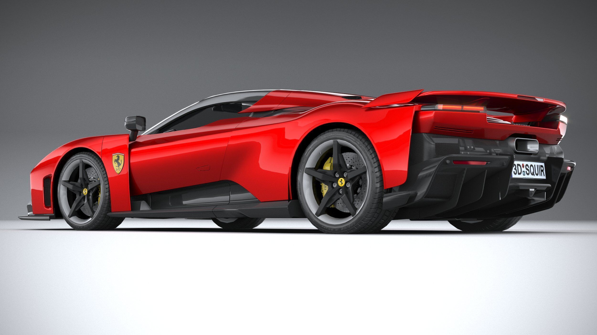 Ferrari F80 2025 LowPoly 3D model | CGTrader