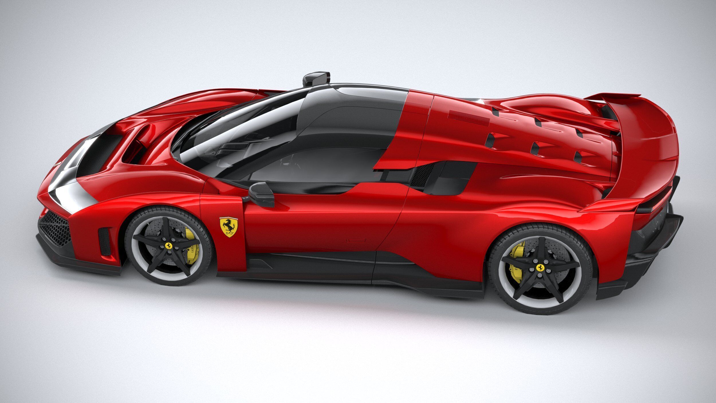 Ferrari F80 2025 LowPoly 3D model | CGTrader