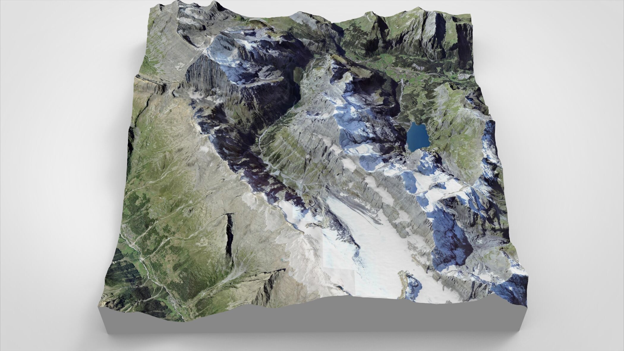 The Balmhorn mountain Bernese Alps Switzerland 3D model | CGTrader
