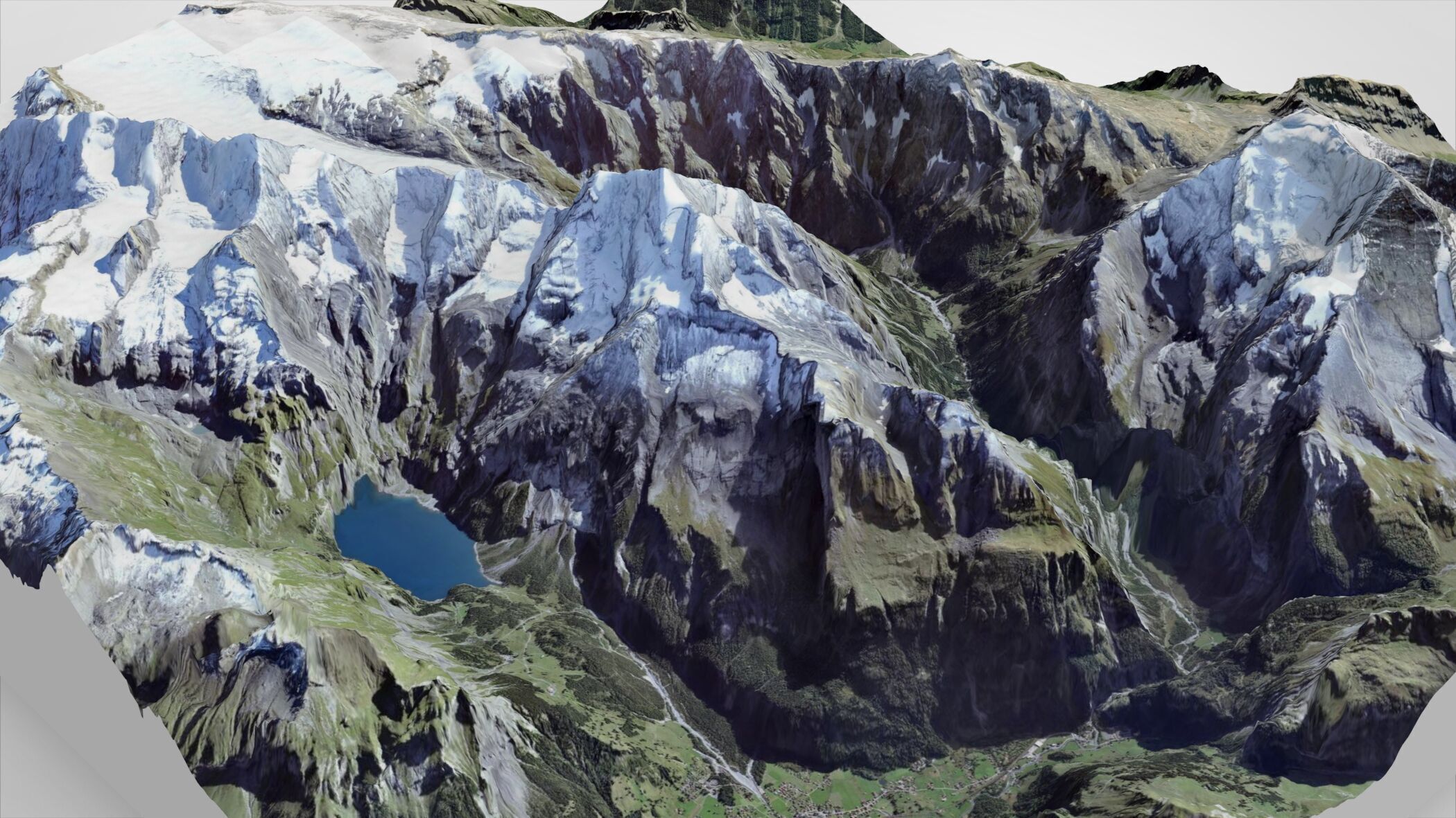 The Balmhorn mountain Bernese Alps Switzerland 3D model | CGTrader