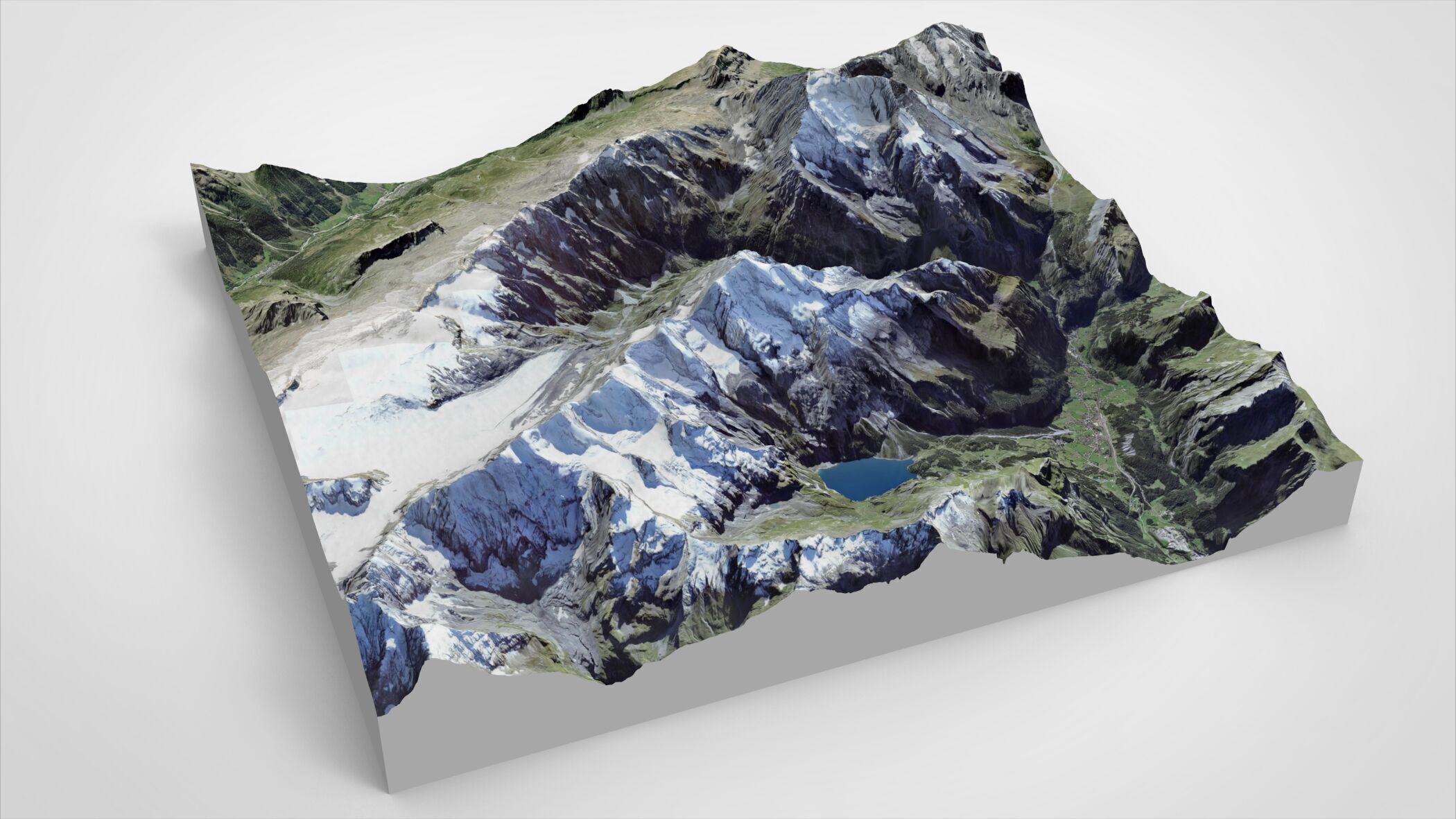 The Balmhorn mountain Bernese Alps Switzerland 3D model | CGTrader