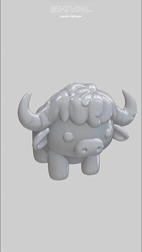 Buffalo 3D print free 3D model 3D printable | CGTrader