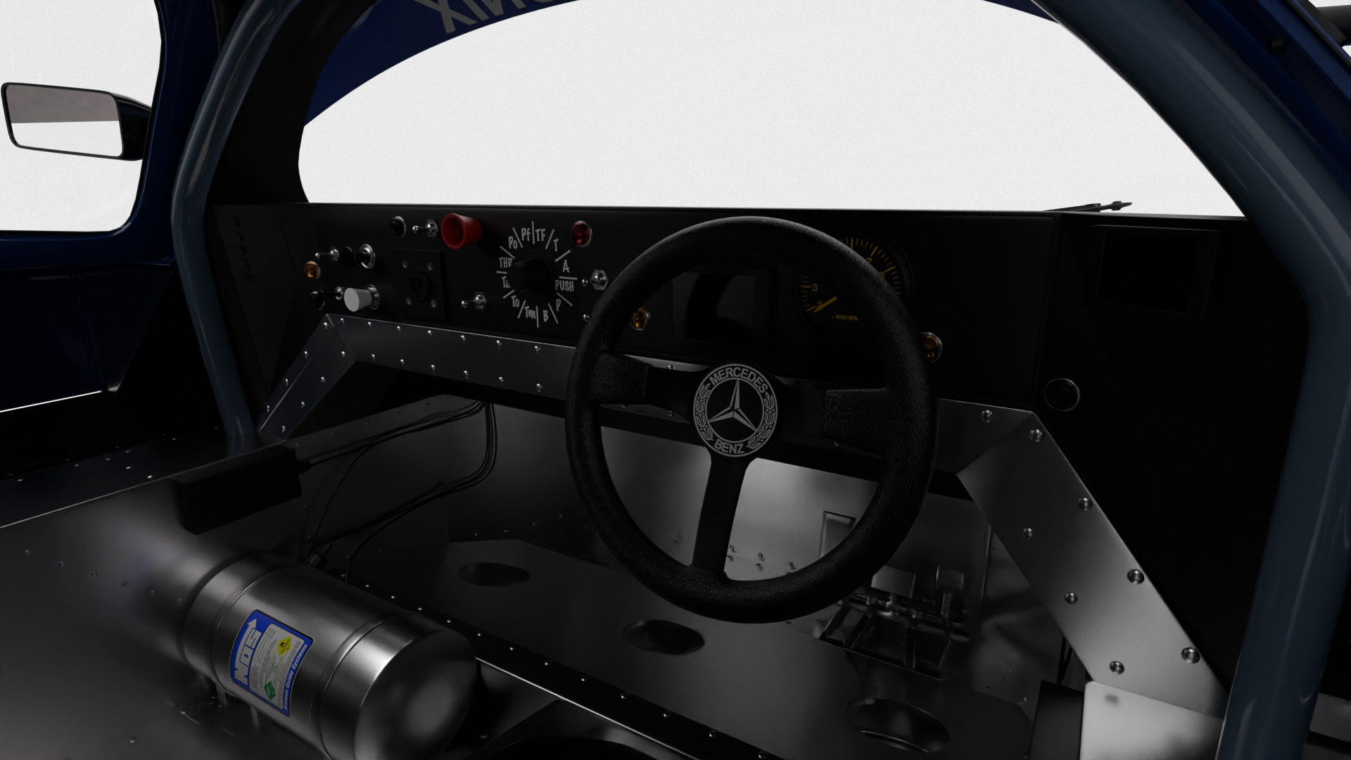 Mercedes Benz C9 1987 Sauber Michelin Racing 3d model 3D model rigged ...