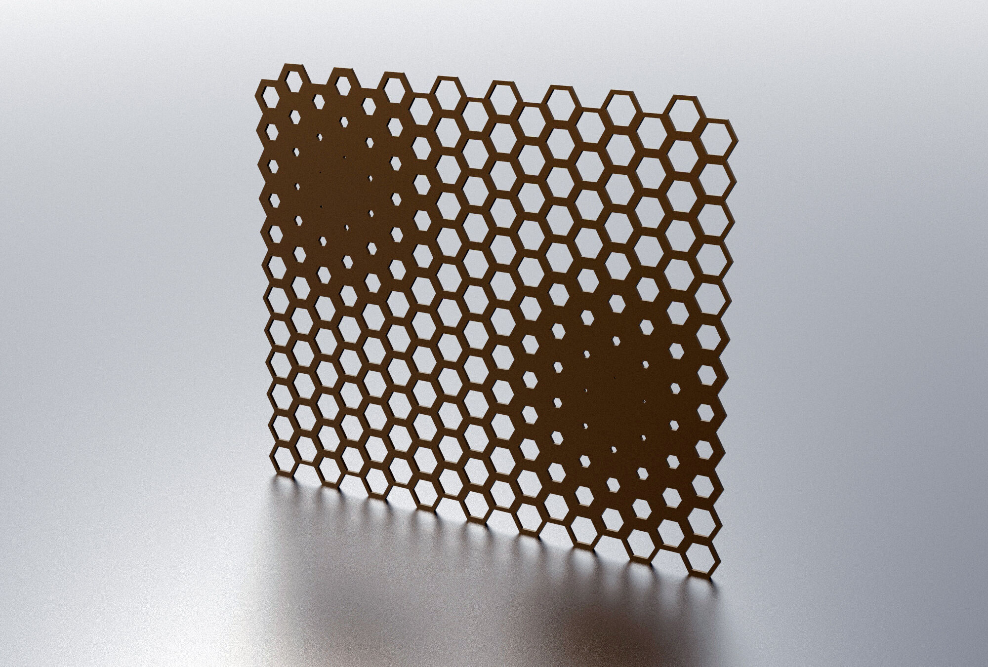 Hexagonal Parametric Facade Design Grasshopper Rhino Files 3D model | CGTrader