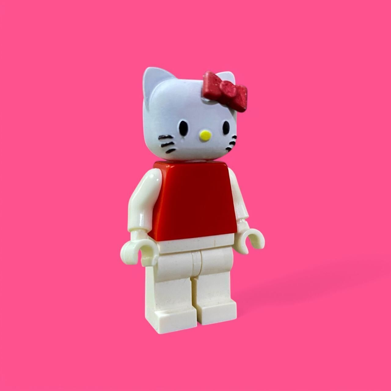 Hello kitty head bricks 3D model 3D printable | CGTrader