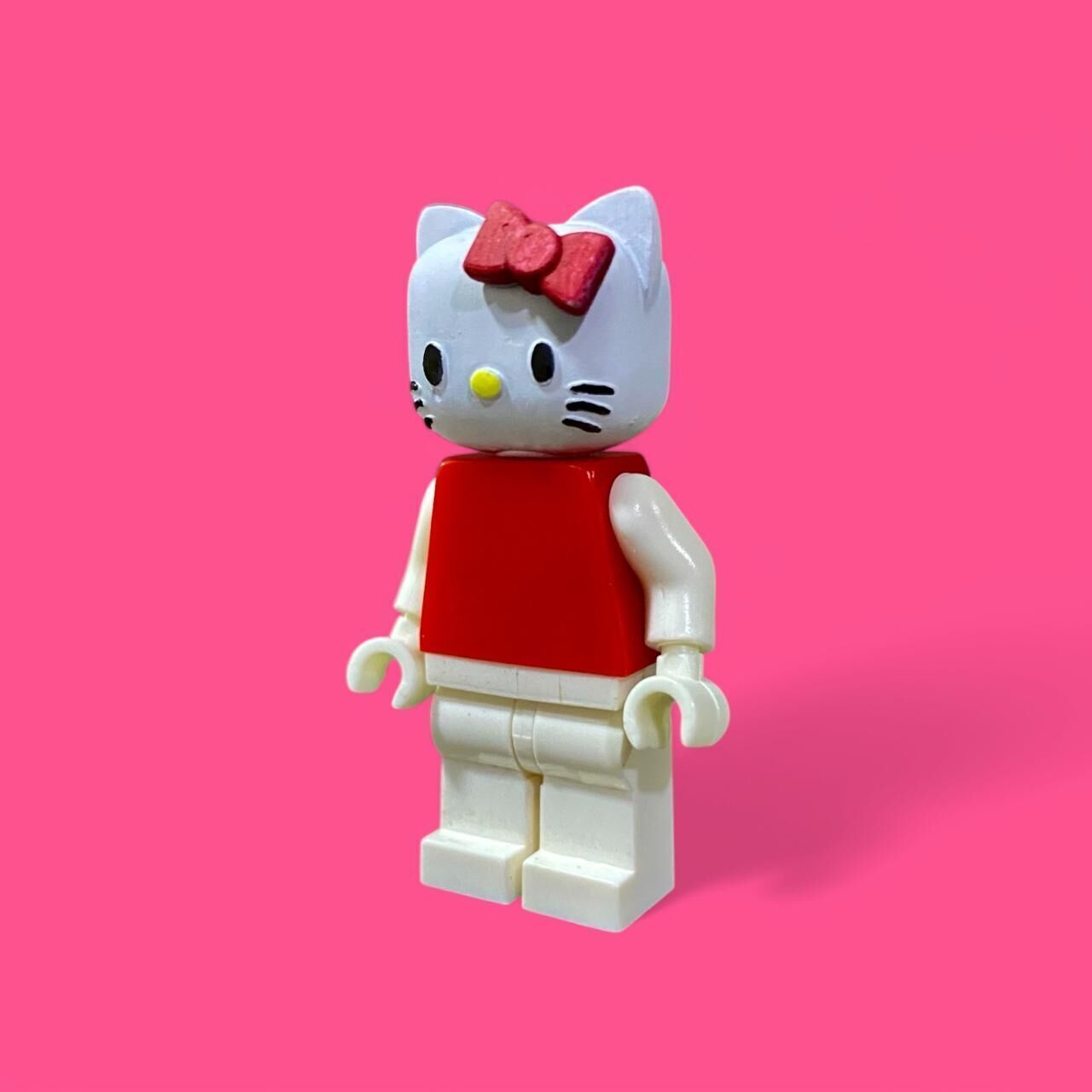 Hello kitty head bricks 3D model 3D printable | CGTrader