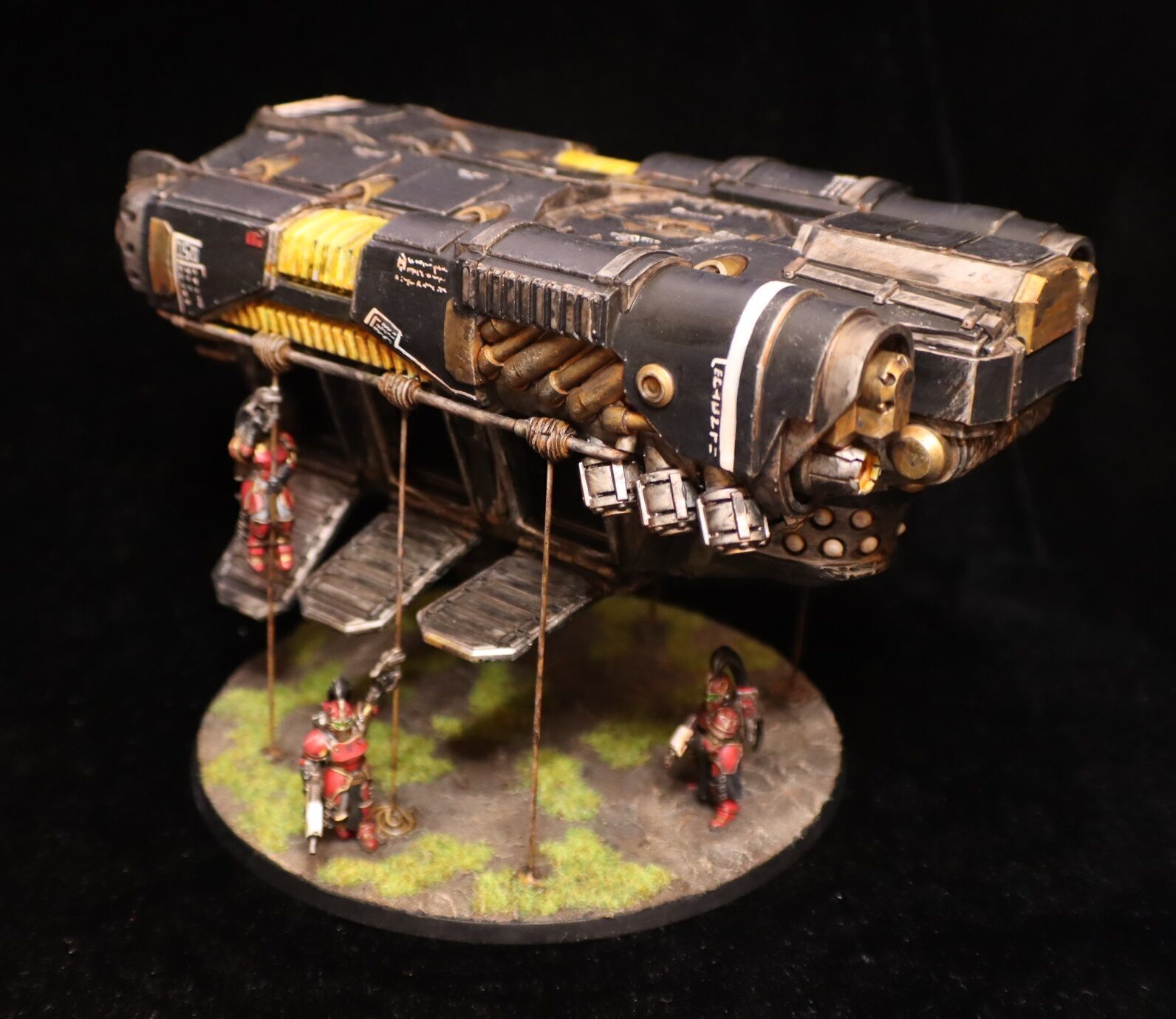 Obsidian Guard - Wraith Dropship 3D model 3D printable | CGTrader