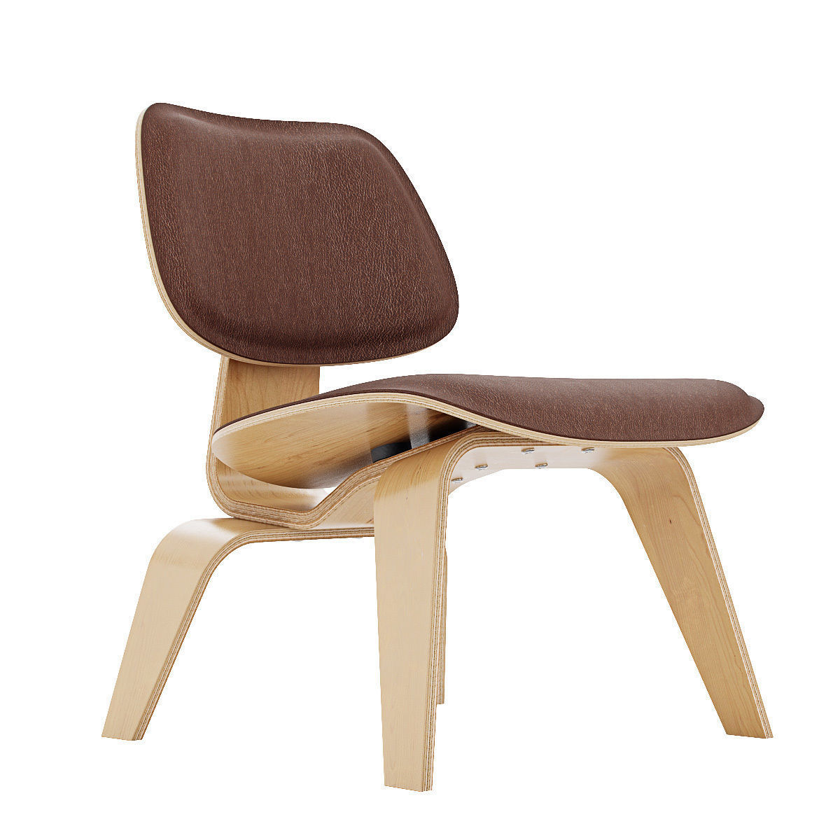 Vitra Plywood Group - LCW-Leather 3D model | CGTrader