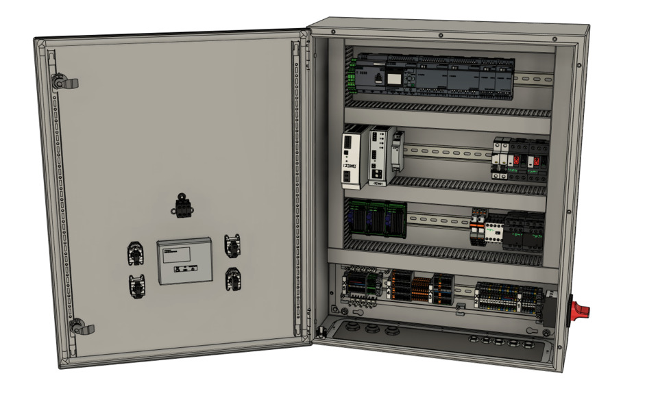 Electrical box 3D model | CGTrader