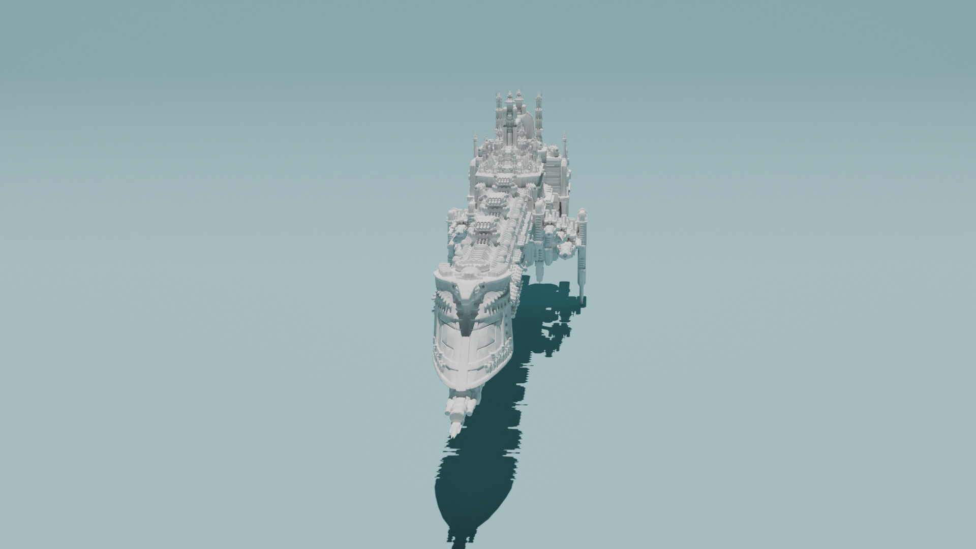 Emperor Class Battleship 3D model 3D printable | CGTrader