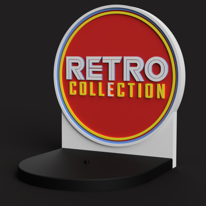 Star Wars Retro Collection Action Figure Display Stand 3D model 3D ...