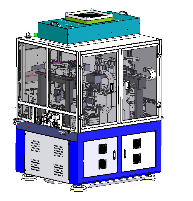 Lens assembly machine 3D model | CGTrader