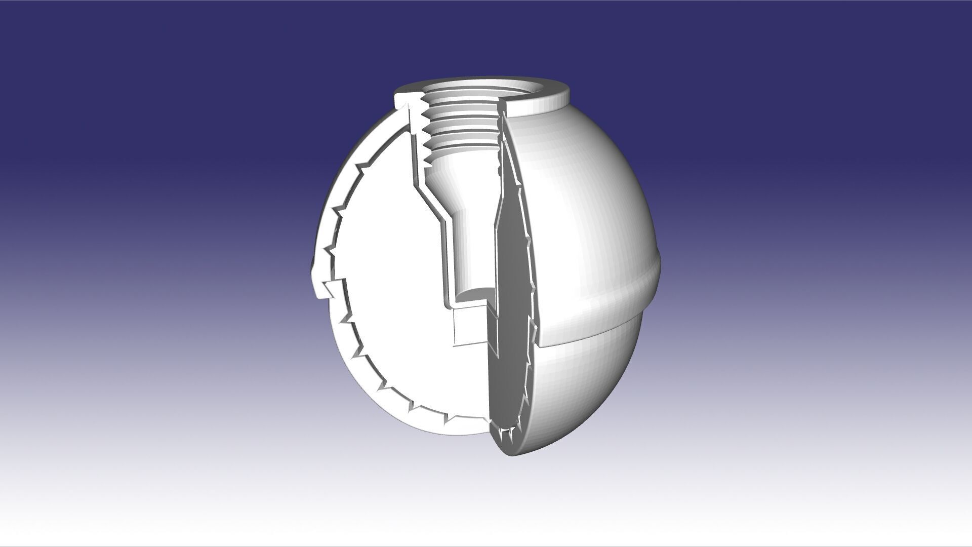 RGO RGN in section 3D model 3D printable | CGTrader